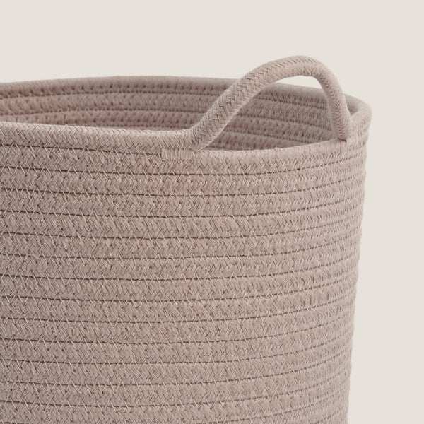 Rope Storage Basket, Cashmere