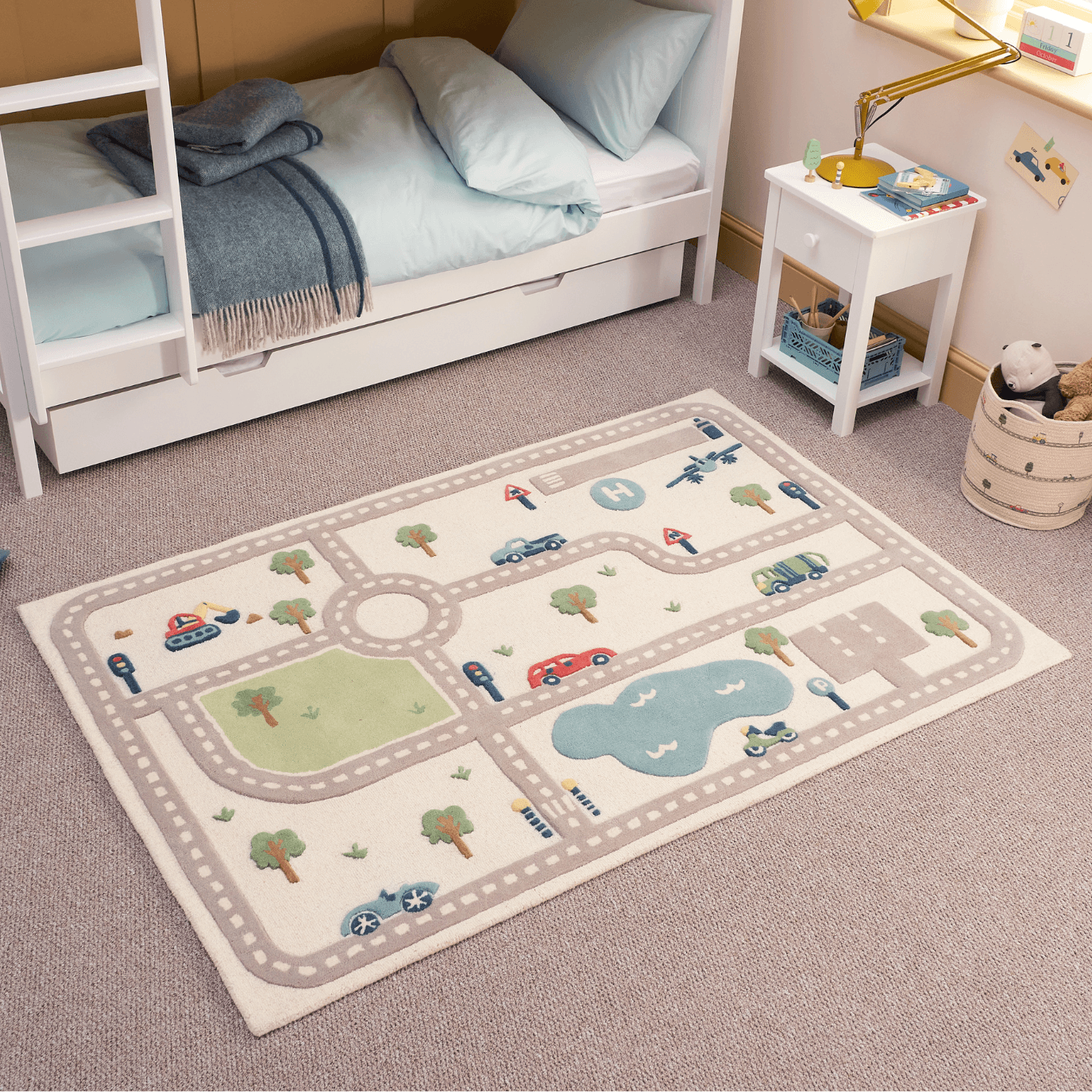 Transport Adventure Rug, 120 x 180 (cm)