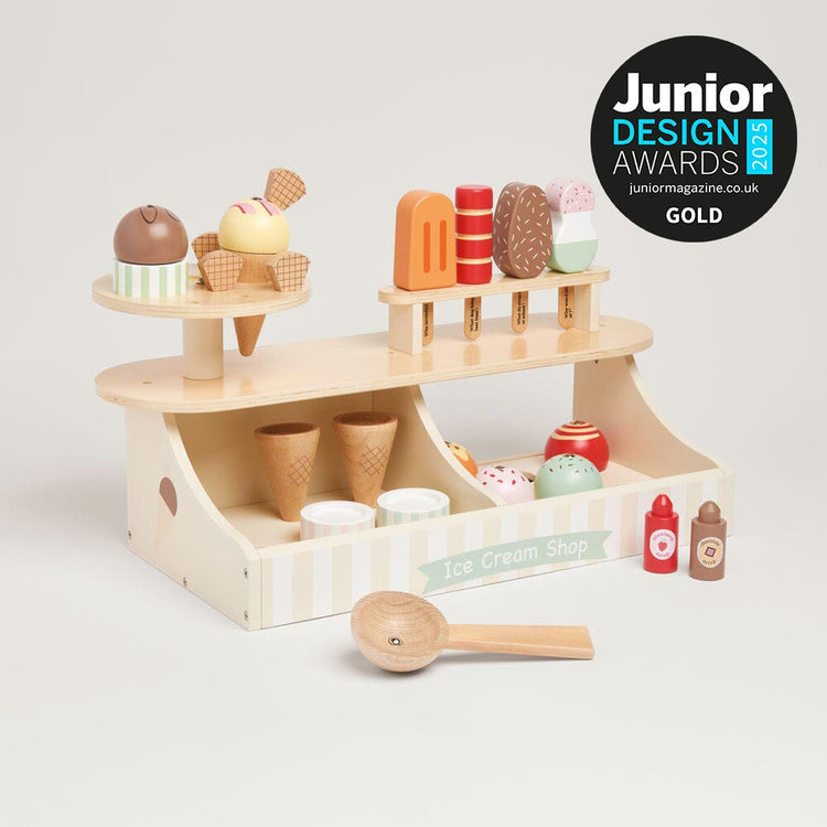 Lolly & Scoop Wooden Ice Cream Shop Toy