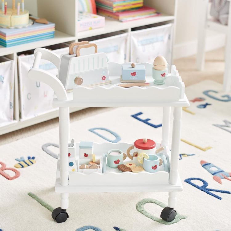 Children's Wooden Tea Trolley